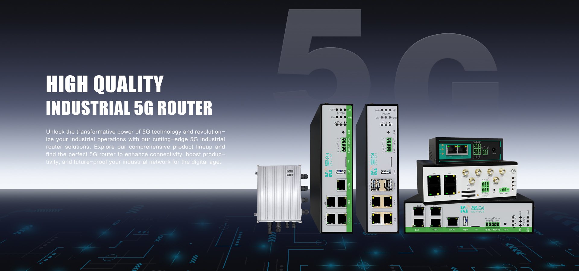 Industrial 4G/5G Cellular Routers,IoT Gateways-KEY-IOT